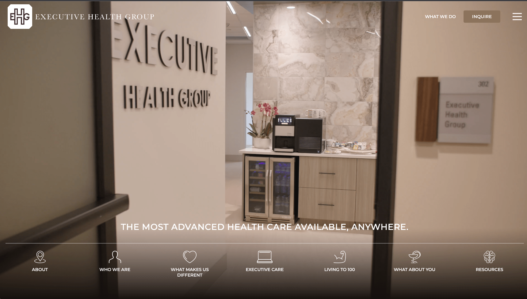 Executive Health Group | Oasis Creative